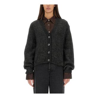 Our Legacy Femme, Pulls, Noir, Taille: 38 FR Academy Cardigan