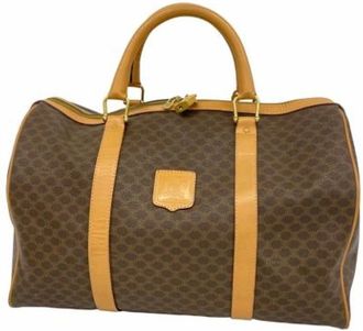 Celine unisex, Pre-owned, Brun, Taille: ONE Size Sac week-end Pre-owned en plastique