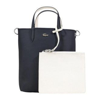 Lacoste Femme, Sacs, Noir, Taille: ONE Size Anna Vertical Reversible Tote