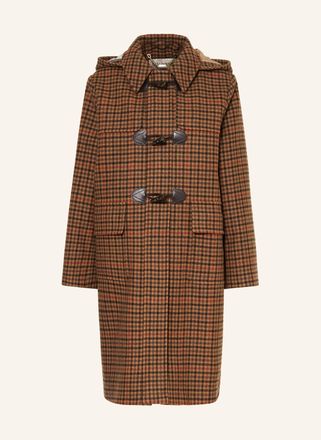 Barbour Dufflecoat Melody Mit Abnehmbarer Kapuze braun