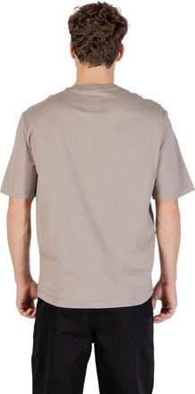 A|X Armani Exchange Logo Pocket Cotton T-Shirt - Brown