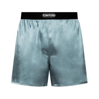 Tom Ford Boxershorts mit Logo - - Underwear - Herren - Blau - S