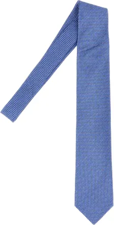 Brioni Silk Grenadine Necktie - Blue