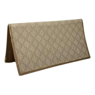Celine Portefeuille doccasion - Femme - Pre-owned - Beige - Taille: ONE Size