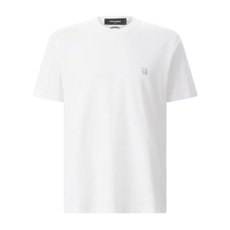 Dsquared2 Homme, Tops, Blanc, Taille: XL T-shirts