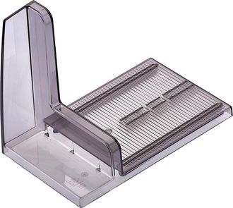 Ritter Decken Ersatz-Schlitten f&uuml;r COMPACT 1 und SONO 1 Allesschneider, Kunststoff, Bruchsicheres Material, Legierter Stahl, Schwarz