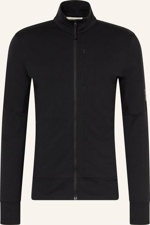 Icebreaker Midlayer-Jacke Mer 260 Quantum Iv Aus Merinowolle schwarz
