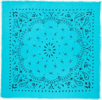 Kujten Grand bandana cachemire imprim&eacute; - Grand Bandana Hachiko