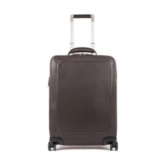 Piquadro Slim Computer Pocket Trolley - - Suitcases - Damen - Braun - ONE SIZE