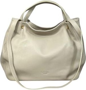 Cheval Firenze Alfa Sac &agrave; main en cuir v&eacute;ritable fabriqu&eacute; en Italie, beige