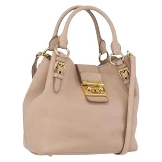 Miu Miu Pre-owned Hand Bag - - Pre-owned - Damen - Rosa - ONE SIZE