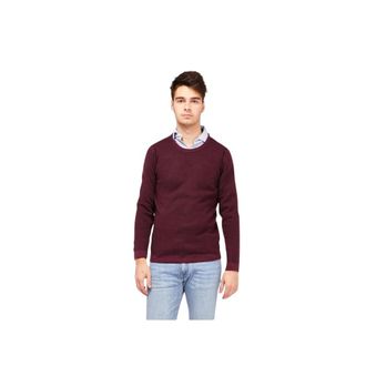 Gas Gas, Homme, Sweatshirts et sweats &agrave; capuche, Rouge, Taille: XL Wool Crew Neck SweaT-shirt