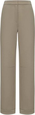 Max Mara Femme, Pantalons, Vert, Taille: 40 FR Wide Pantalons