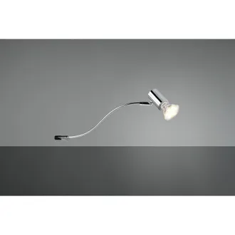 Trio Giada Applique Spot Orientable De Salle De Bains Miroir Chrome IP44 Lighting