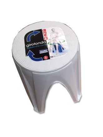 Bama Girotondo Hocker, wei&szlig;, 35 x 35 x 45.5 cm