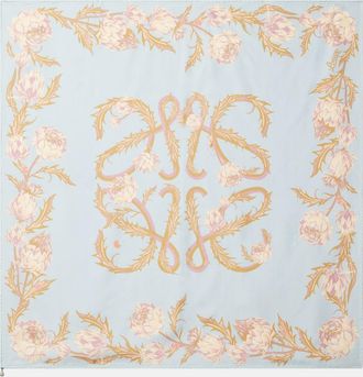 Loewe Foulard en soie &agrave; imprim&eacute;
