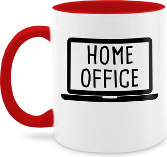 Shirtracer Tasse Tassen 325ml - Job & Beruf Geschenk - Home Office - 325 ml - Rot - geschenke für homeoffice sprüche arbeit spaß kaffeetasse gadgets zum kaffeebe