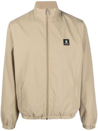 Daily Paper Clothing Jacke mit Rei&szlig;verschluss - Nude