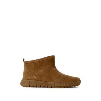 Geox Boots aspect daim en cuir