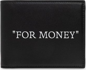 Off-white Leder Geldb&ouml;rse - - Accessories - Herren - Schwarzk - ONE SIZE