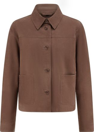 St. Emile Lederjacke St. Emile braun