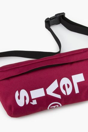 Levi's Petit Sac Banane Wordmark - Homme - Rouge / Brilliant Red - One Size