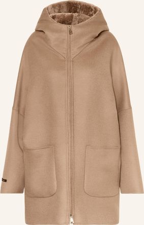 Manzoni24 Manzoni 24 Mantel L.Piana Mit Cashmere braun