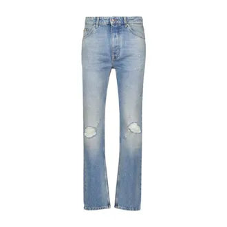 Palm Angels Zerissene Monogram Jeans - - Jeans - Herren - Blau - W31
