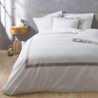 Douceur d'Int&eacute;rieur Douceur Dint&eacute;rieur - Parure 3 p. 260 x 240 cm uni 57 fils lauraline Sans