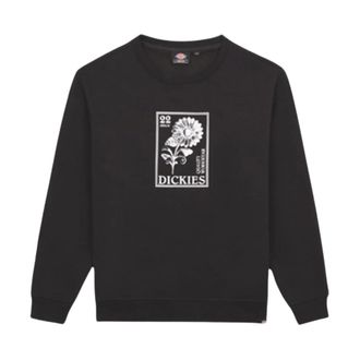 Dickies Schwarzer Garden Plain Pullover - - Sweatshirts & Hoodies - Herren - Schwarzk - L