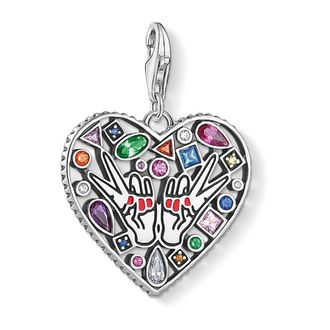 Thomas Sabo Liebe und Frieden Charm Anh&auml;nger - - Accessories - Damen - Mehrfarbig - ONE SIZE
