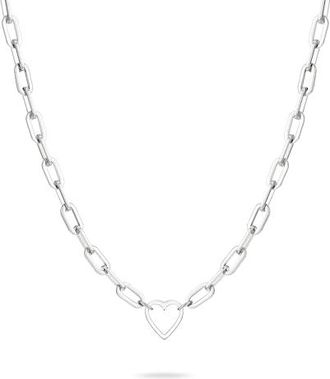 Liebeskind Liebeskind Berlin Collier Femme LJ-1756-N-45 en acier inoxydable argent