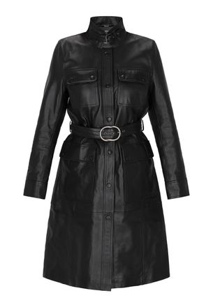 Dreimaster Dreimaster Mantel Frauen Schwarz