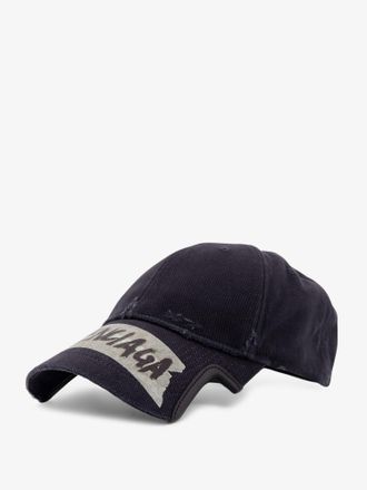 Balenciaga Mens Hat Cotton Blue
