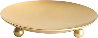 Garneck 1pc Altar Ritual Platte Lagerung Tablett Moderne Stil Kerzenhalter Tablett Decor Hochzeit Decor Für Home Eisen