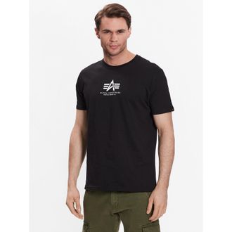 Alpha Industries Alpha Industries T-Shirt Basic 118533 Schwarz Regular Fit