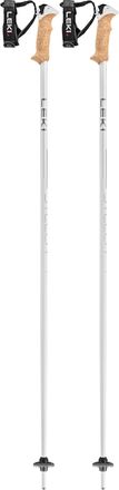 Leki Damen Stella S Skistöcke, White-Silver-whitegold, 120CM