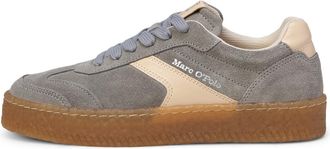 Marc O'Polo Damen Cortney 1b Sneaker, Basalt Grey Natural Cotton, 38 EU