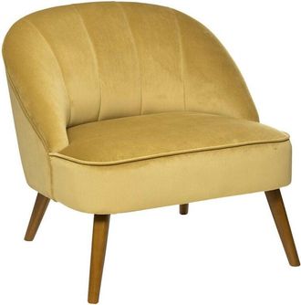 Atmosphera Atmosphera - Deko-Sessel Naova Moutarde - Moutarde