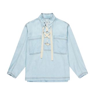 Munthe Damen, Blusen & Hemden, Blau, XSGr&ouml;&szlig;e