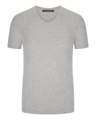 Trusted Handwork V-Neck T-Shirt aus Pima-Baumwolle in