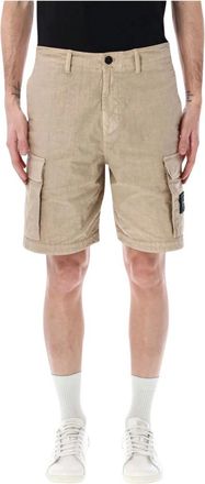 Stone Island Homme, Shorts, Beige, Taille: W30 Shorts