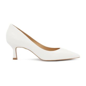 Kazar Wei&szlig;e niedrig-ferse pumps aus der Hochzeitskollektion - - Shoes - Damen - Wei&szlig; - 39 EU