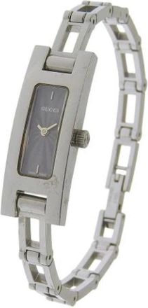 Gucci Montre Pre-owned 3900L - Femme - Pre-owned - Noir - Taille: ONE Size