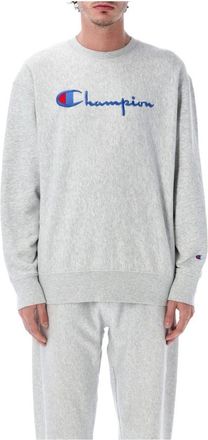 Champion SweaT-shirt &agrave; col rond Reverse Weave - Homme - Sweatshirts et sweats &agrave; capuche - Gris - Taille: XL