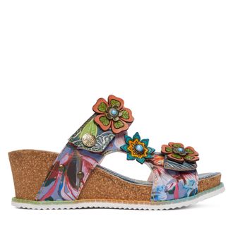 Laura Vita Pantoletten Laura Vita Bonito 31 Blau