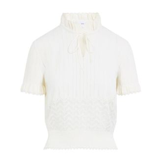 Alexander McQueen Damen, Strickwaren, Beige, SGr&ouml;&szlig;e