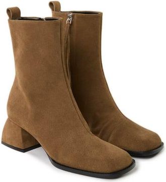 Nodaleto Lederferse Stiefel - braun
