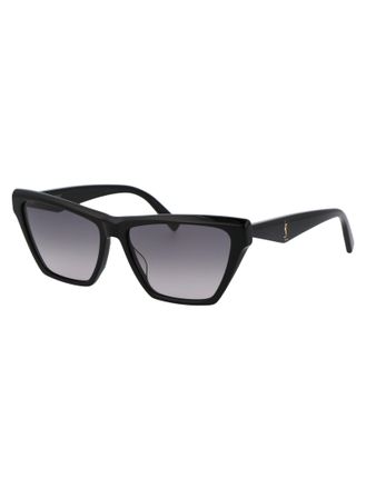 Saint Laurent Womens Sunglasses Slm103 Black-Black-Grey Acetate Black/black/grey