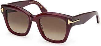 Tom Ford unisex, Accessoires, Brun, Taille: 53 MM Lunettes de soleil